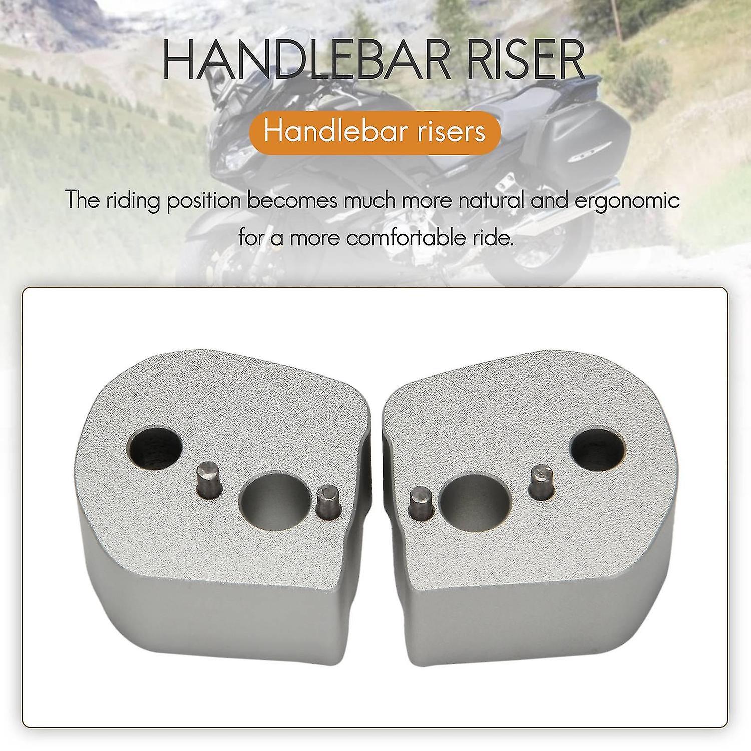 Cycle Bar Riser For Fjr1300 Fjr 1300 2006-2019 Silver Cycle Accessories ...