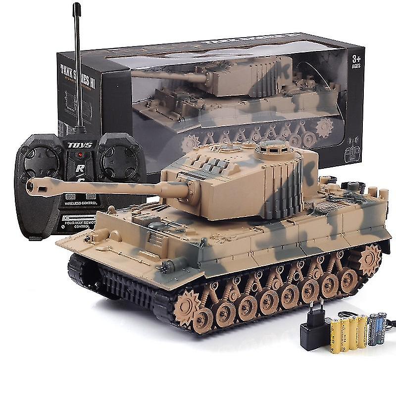 Remote Control Shoot Balls Tanks Toys With Rotatable Turret And Barrel ...