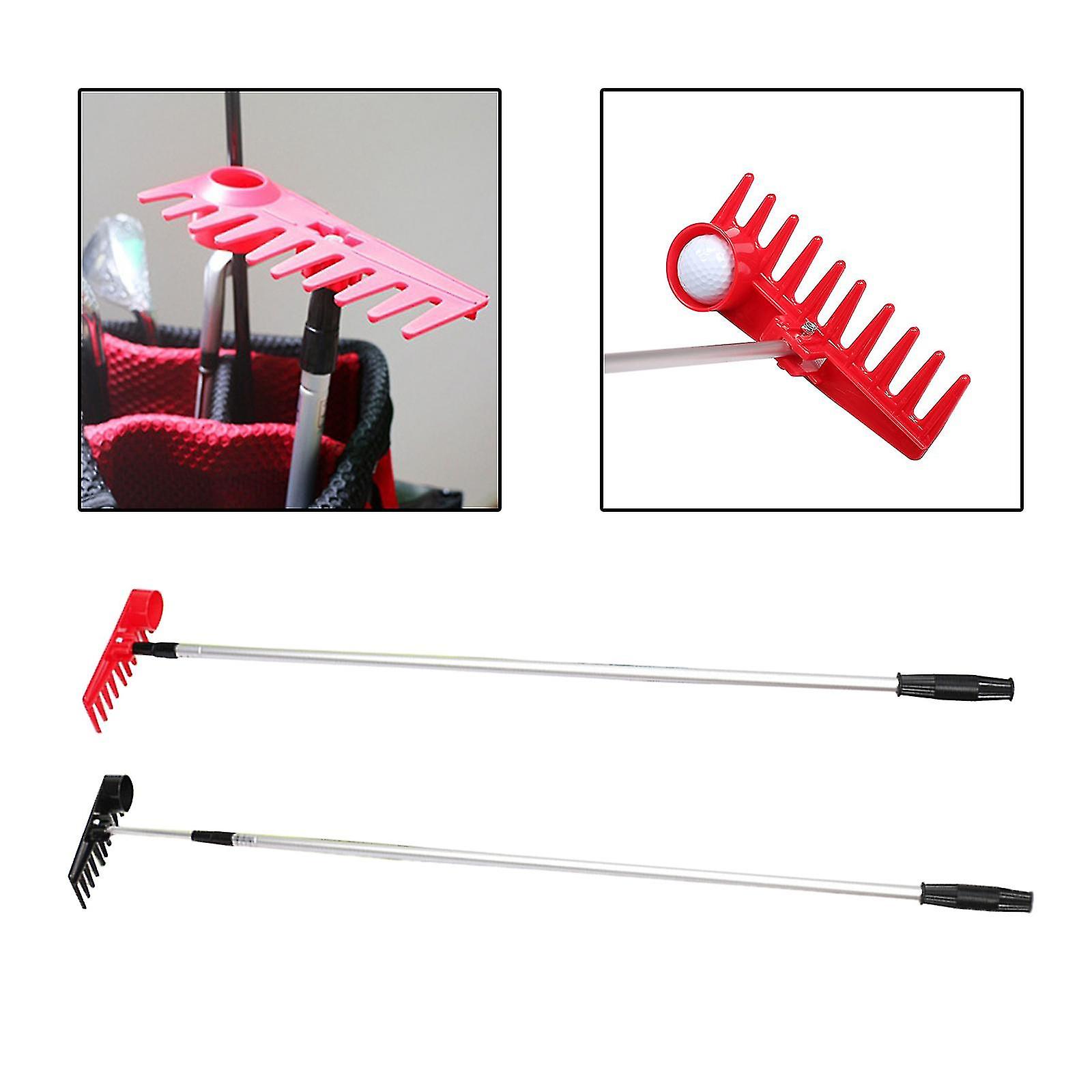 Golf Bunker Rake Personal For Golfers Folding Golf Mini Rake Red-yuyu ...