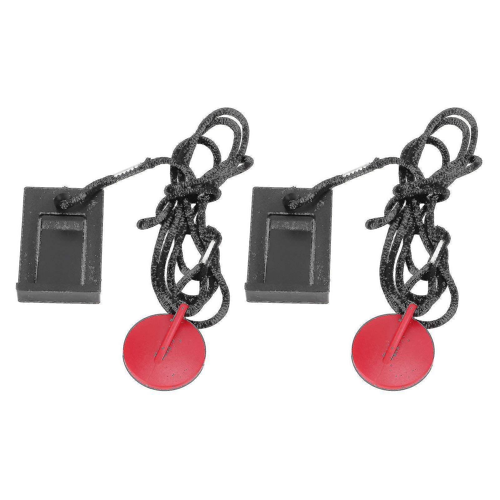 2 Pcs Universal Magnet Safety Key Running Machine Safety Key Compact ...