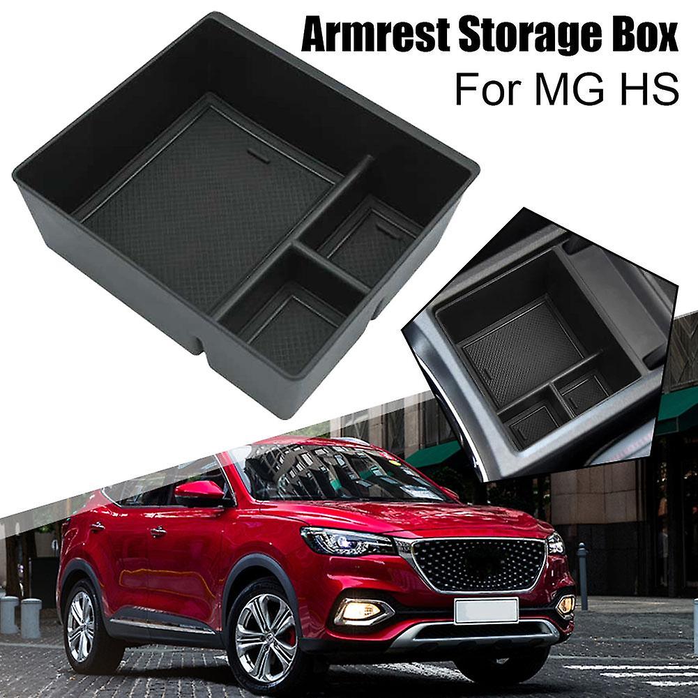 For MG HS Armrest Box Storage Box Organiser Armrest Storage Box Tray ...