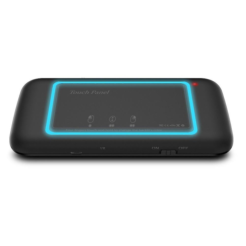 2.4Ghz backlight colorful wireless keyboard with large touchpad for ...