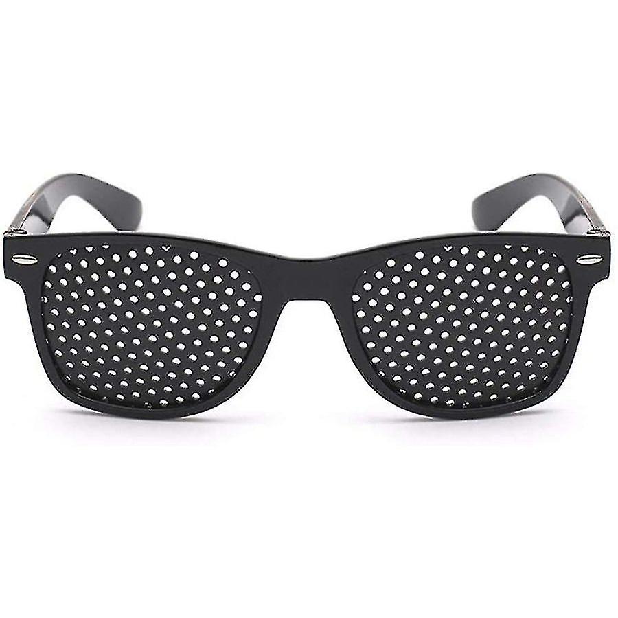Pinhole Glasses Black Hole Glasses Mesh Glasses With Foldable Temples ...