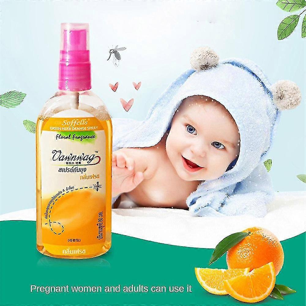 3pcs 80ml Mosquito Spray Thailand Plant Anti-mosquito Bite Swelling ...
