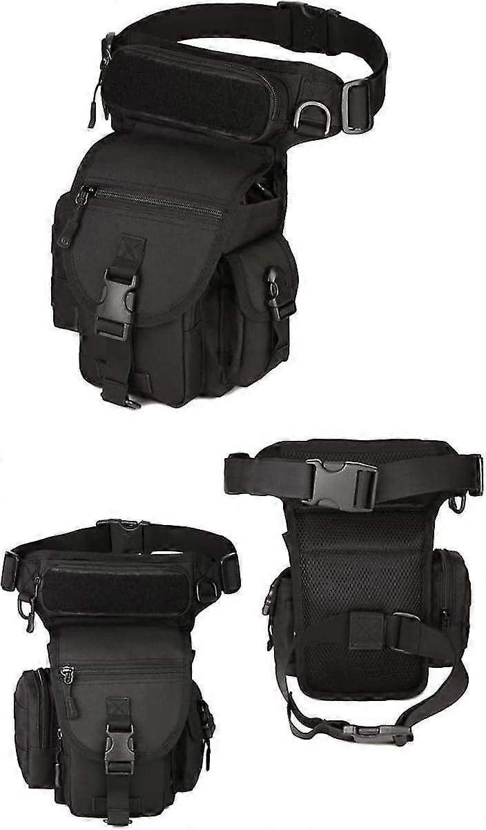 Military Tactical Waterproof Leg Bag Multi-Function Waist Bag for Tools Open Air Thigh Bag ...