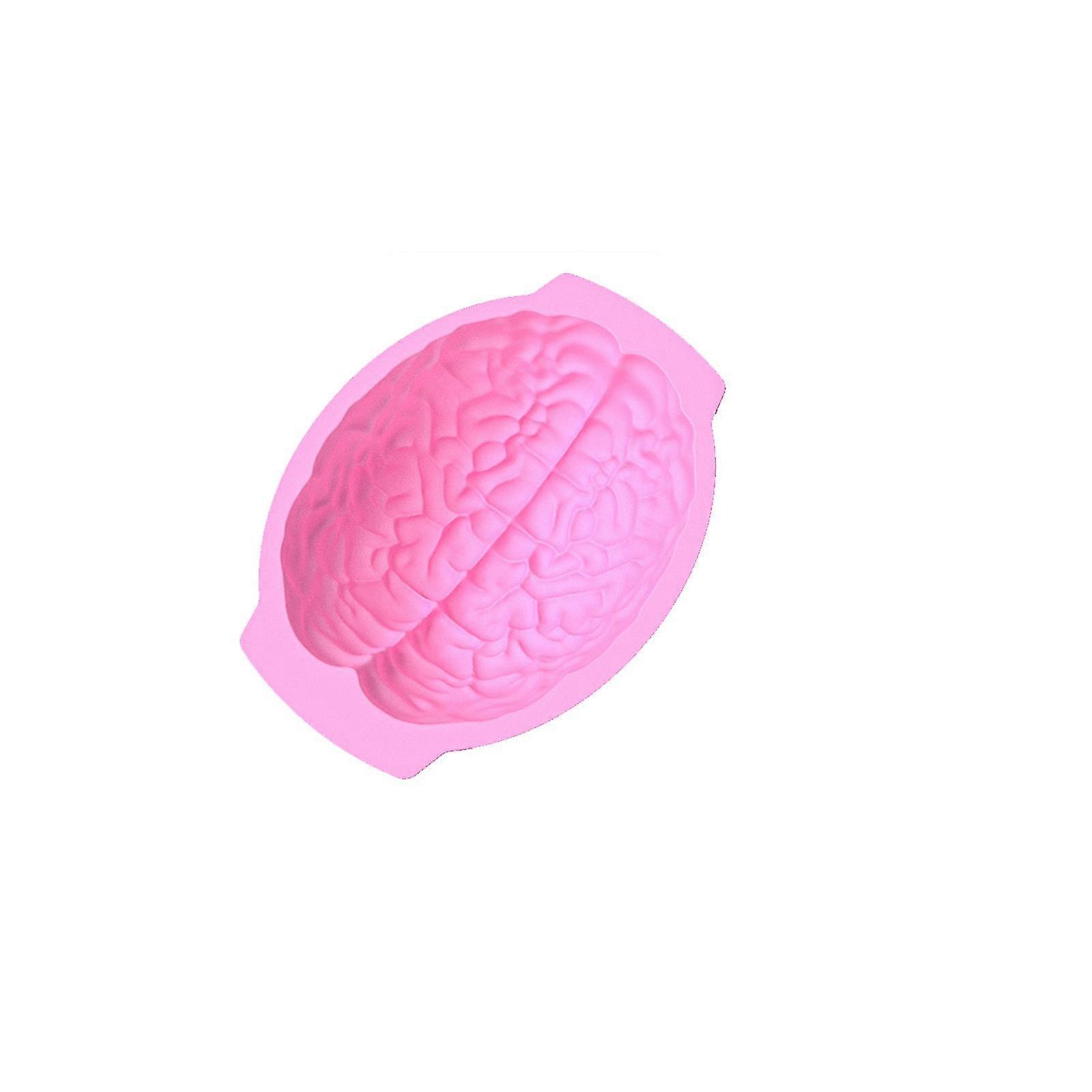 Halloween Brain Gelatin Molds,brain Shaped Silicone Mould Cake Baking ...