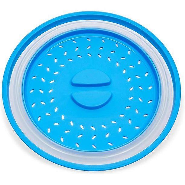 2 Pack Silicone Collapsible Microwave Plate Cover, Food Splatter ...