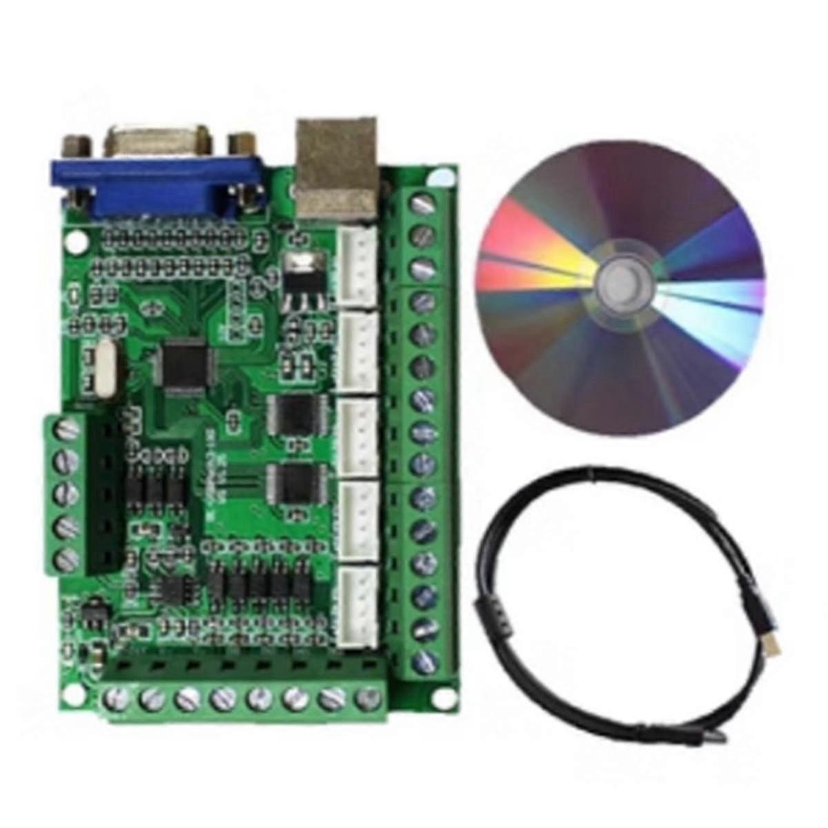 Mach3 V3.25 Usb 5 Axis Breakout Board Driver Motion Card Controller For ...