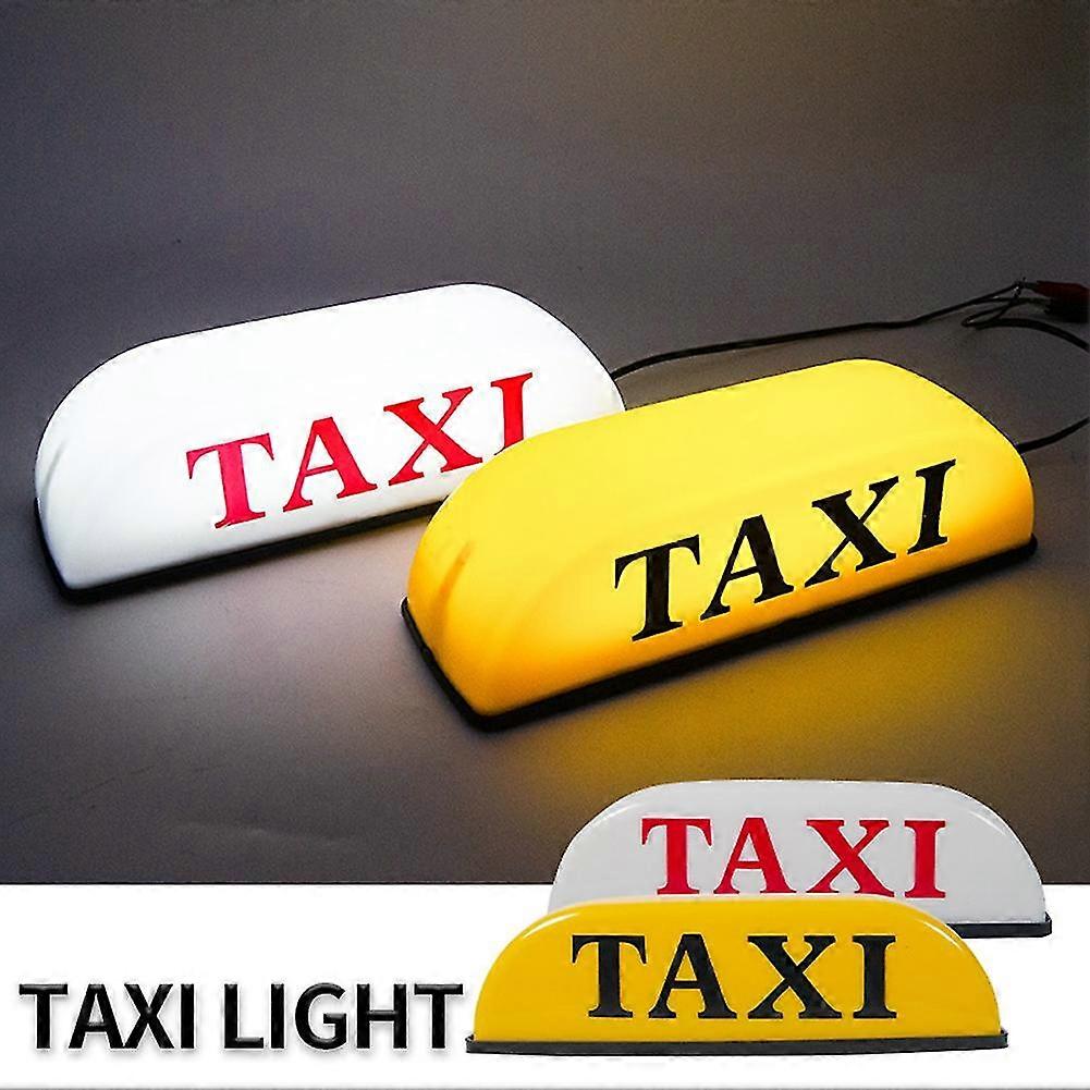 12v Taxi Sign Lamp With Magnet Taxi Led Light Taxi Roof Top Lamp Taxi ...