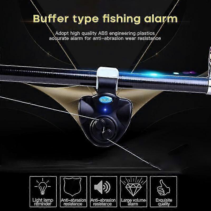 Fishing Alarm Fish Bite Alarm Loud Sound Bell Clip On Fishing Rod ...
