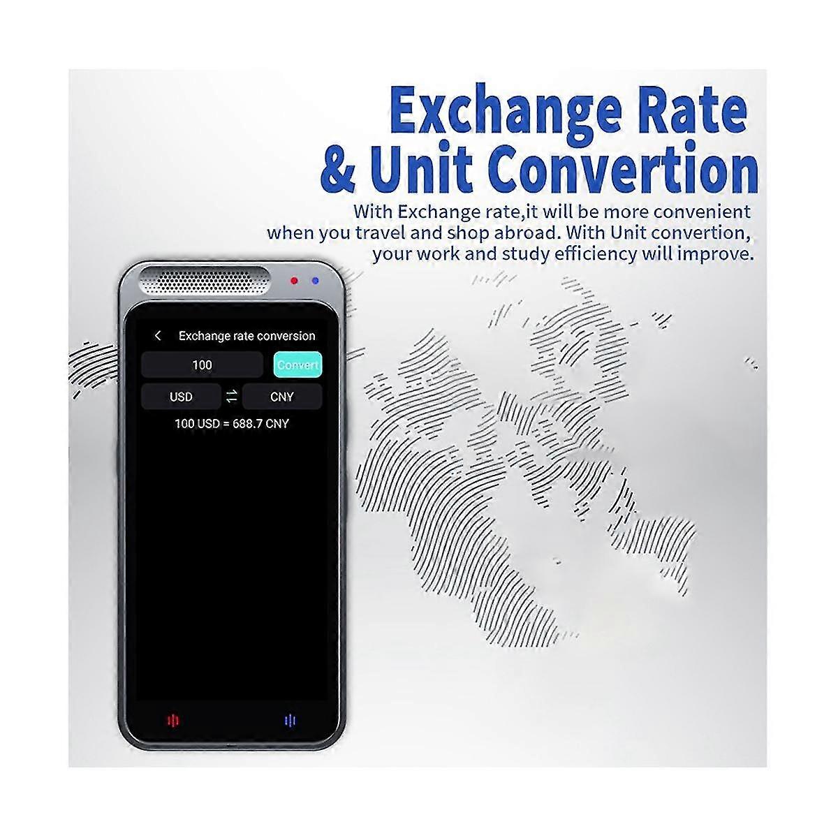 Language Translator Device 138 National Languages Real-time Recording Translator Offline Online ...