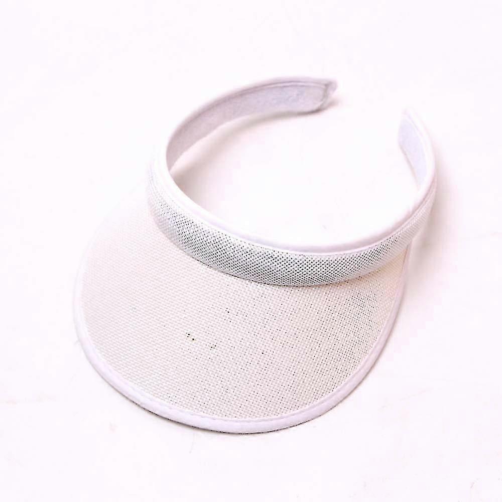 Clip On Visor Sun Visor Hat Wide Brim Clip On Head Cap Visors For Women ...