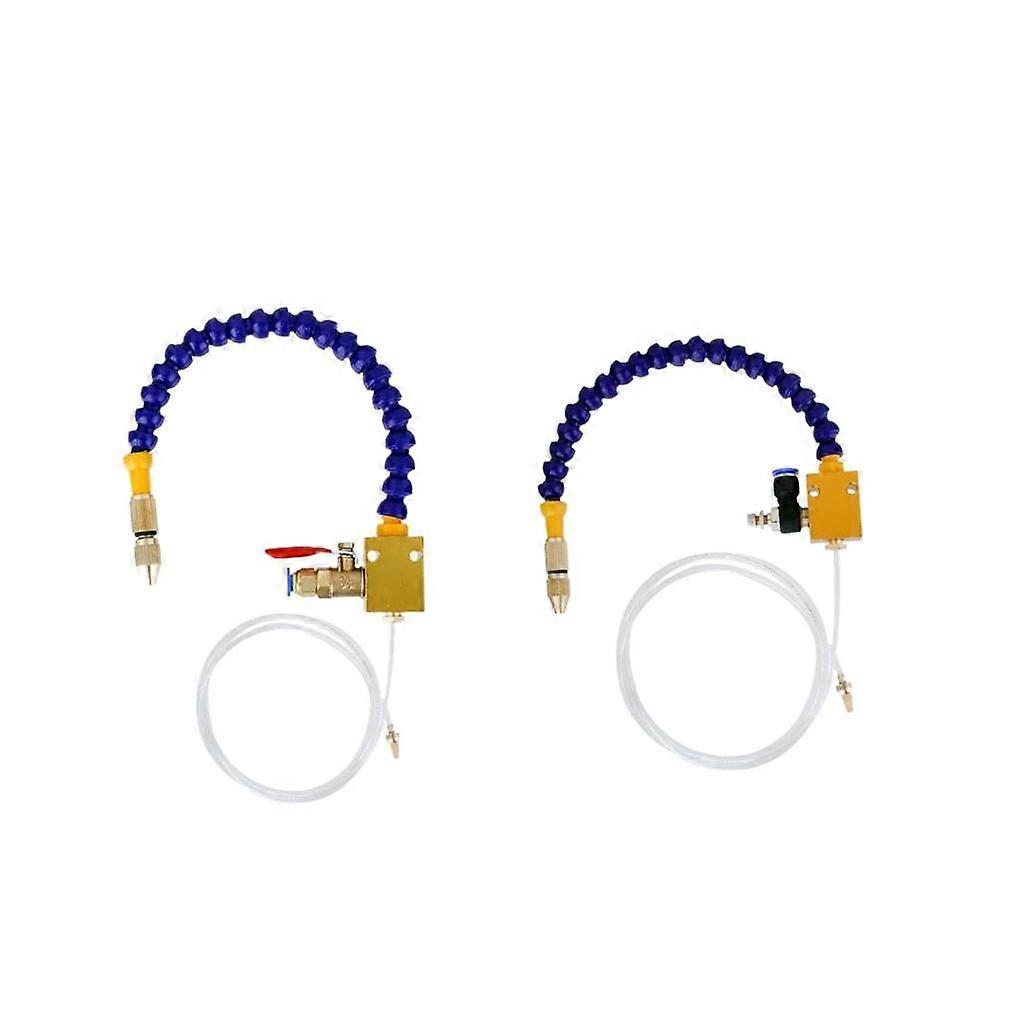 Mist Coolant Spray Pipe Cooling System DIY For 8mm Air Pipe CNC Lathe ...