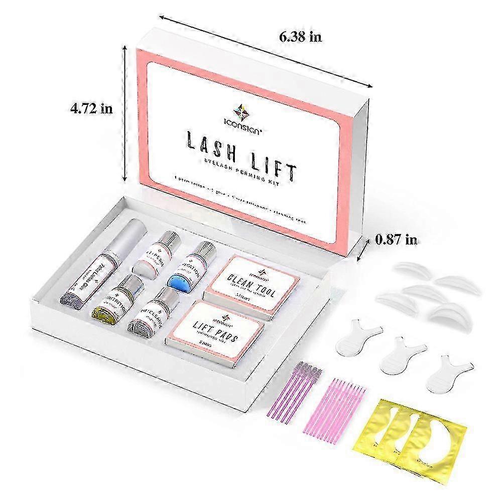 Keratin Lash Lift Kit - Long-Lasting Eyelash Perming and Fixing ...