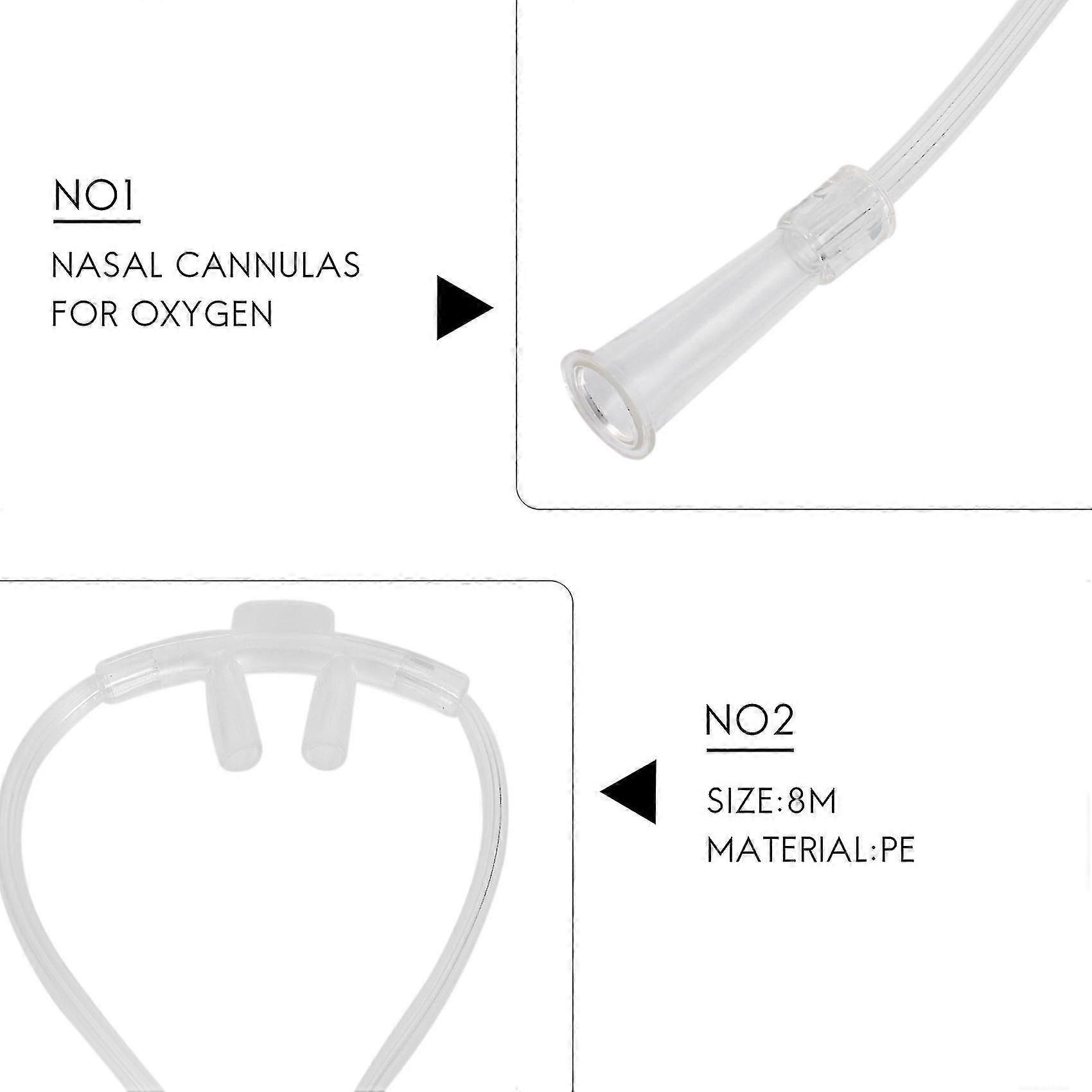 8M Soft Nasal Oxygen Tube Nasal Oxygen Cannula Nasal Tube Suitable for ...