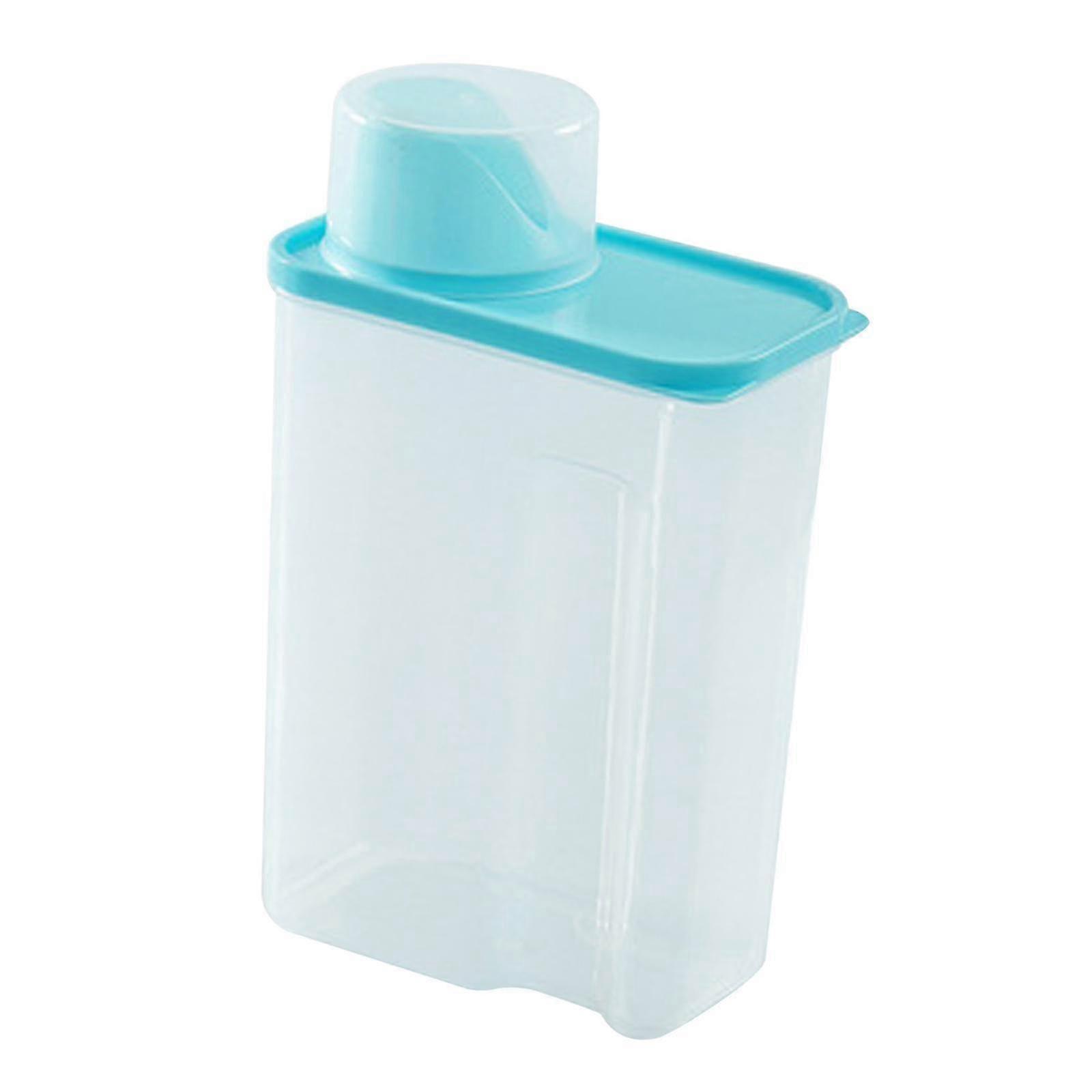 Washing Powder Containers Clear Laundry Powder Storage Box For Closet ...