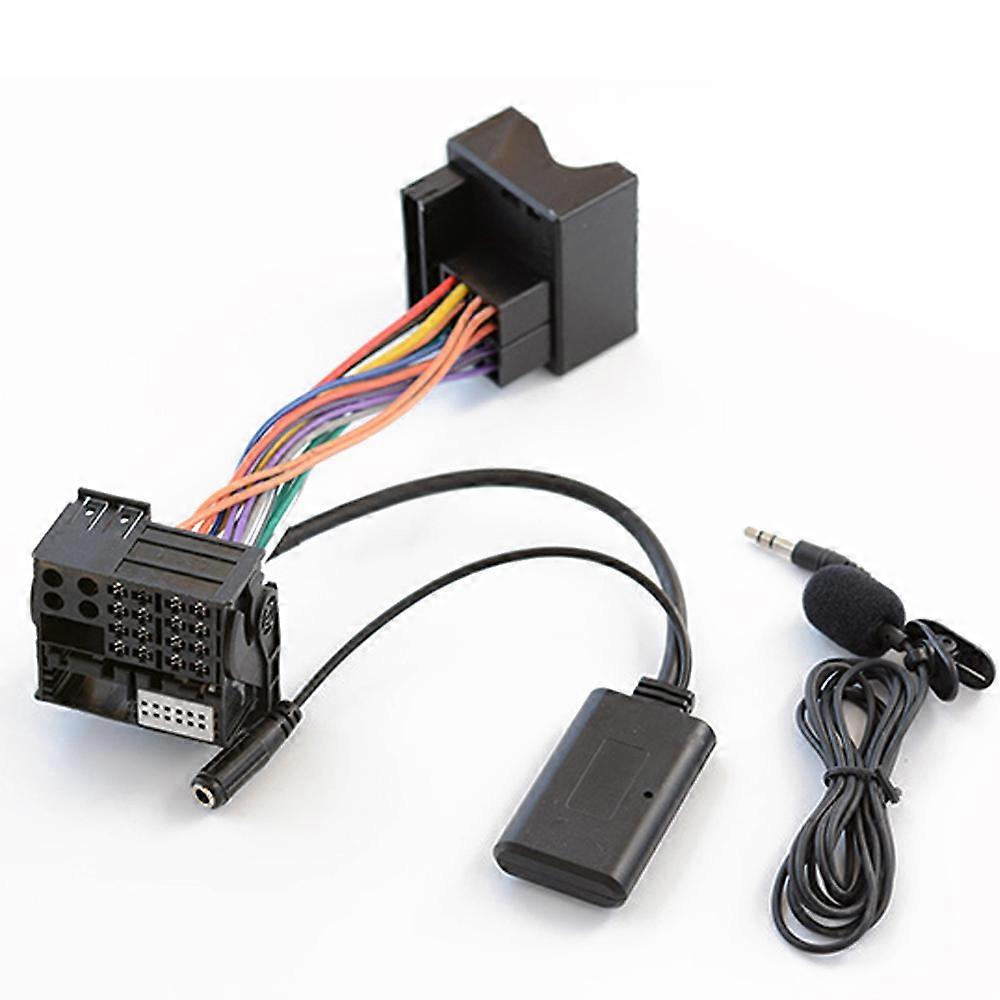 Bluetooth 5.0 Music Audio Adapter Microphone Cable For Mercedes-Benz ...