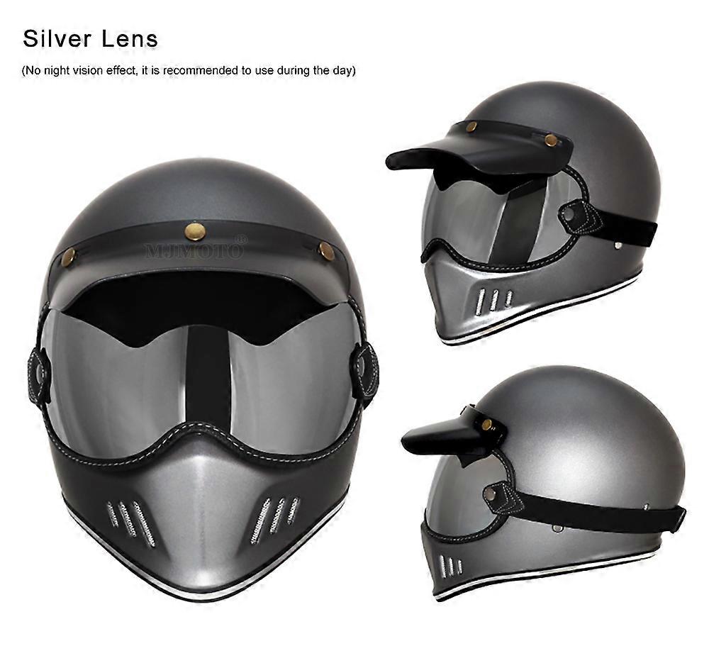 Motorcycle Bubble Shield Helmets Lens Sunglasses Accessories Fit For ...