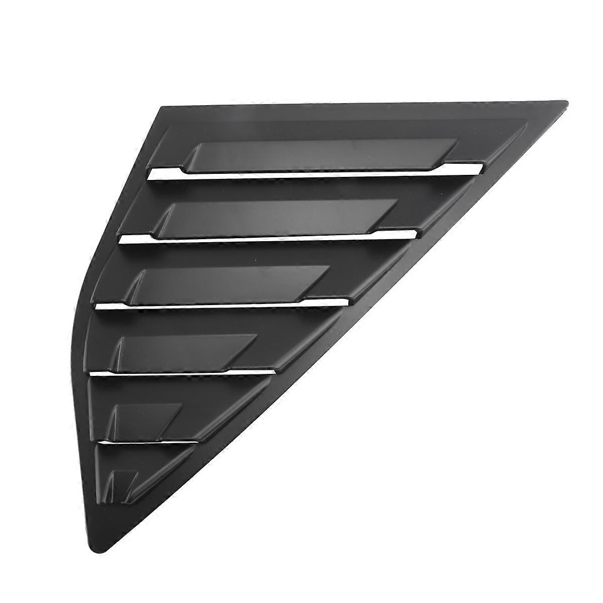 Matte Black Car Rear Window Blinds Side Tuyere Louvers Vent Cover for ...