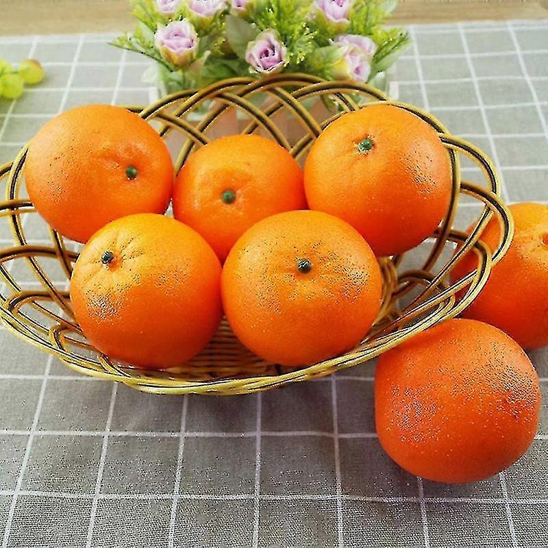 6 Artificial Fruit Fake Oranges | Fruugo UK