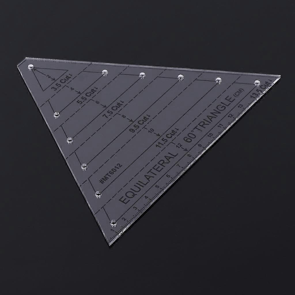 Equilateral for Triangle Sewing Ruler Dressmaking Tailor Drawing Thick ...