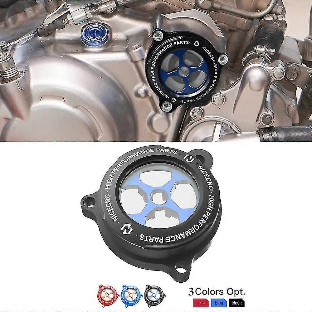 Nicecnc Atv Oil Filter Cover Guard Cap Protector For Yamaha Raptor 700 ...