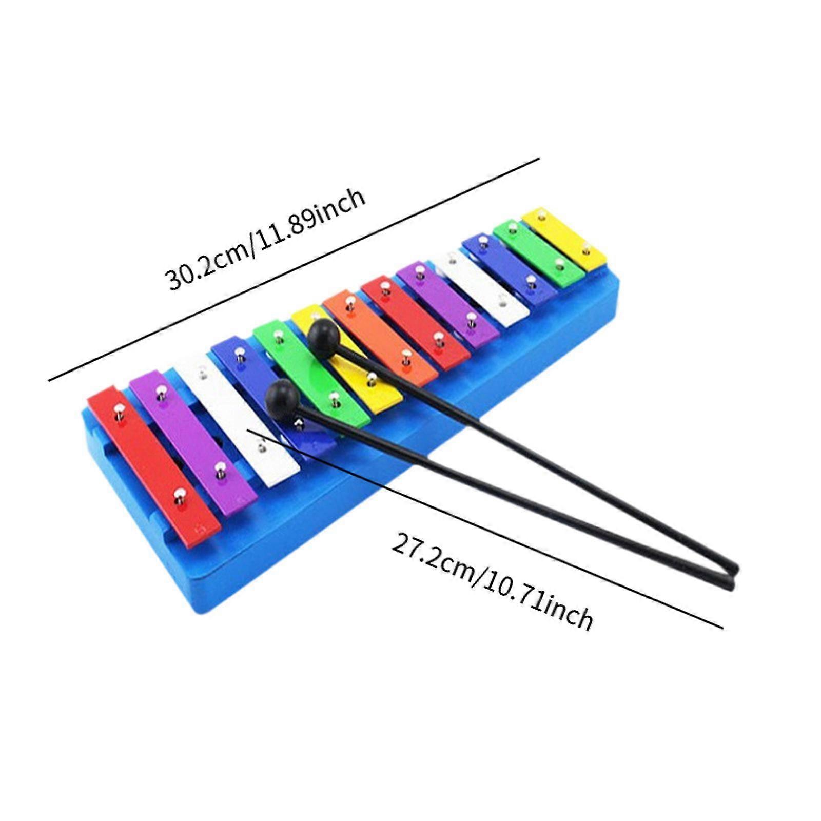 13 Note Glockenspiel Xylophone Xylophone for Kids for Children Beginner ...