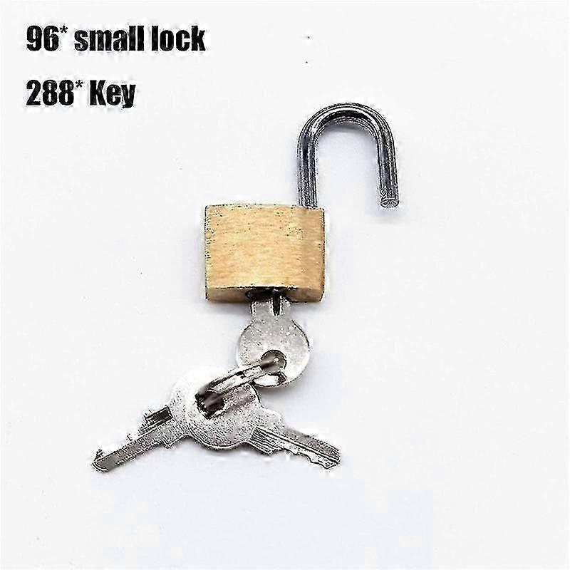 Mini Padlock Small Padlock Solid Brass Locks with Key Mini Padlock ...