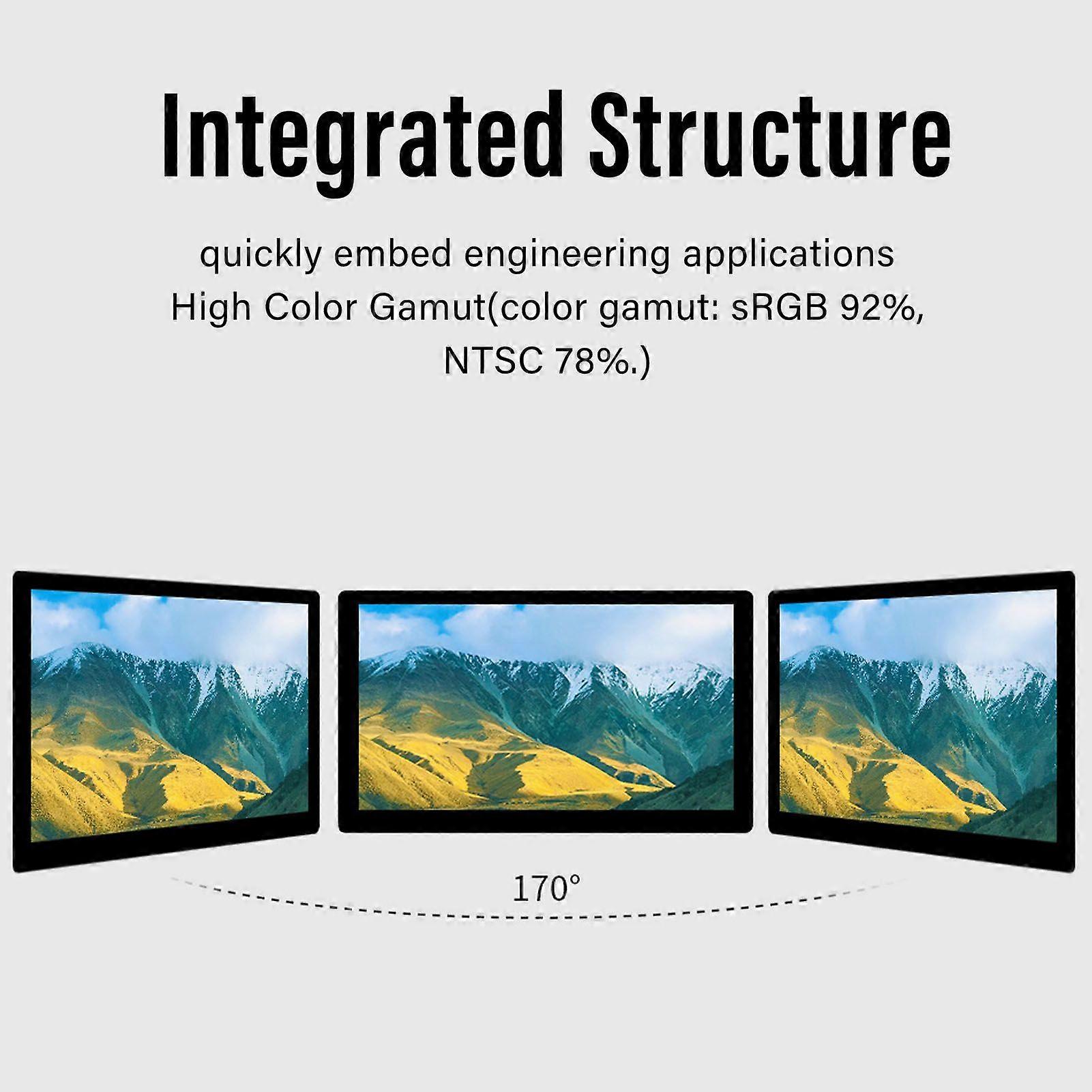 Capacitive Touch Screen 7 Inch QLED Technology Integrated 1024600 Thin ...