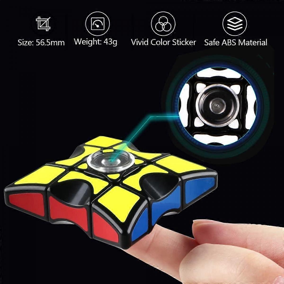 Fidget Spinner Cube, 1x3x3 Floppy Cube Puzzle Spinner Anti-Anxiety ...