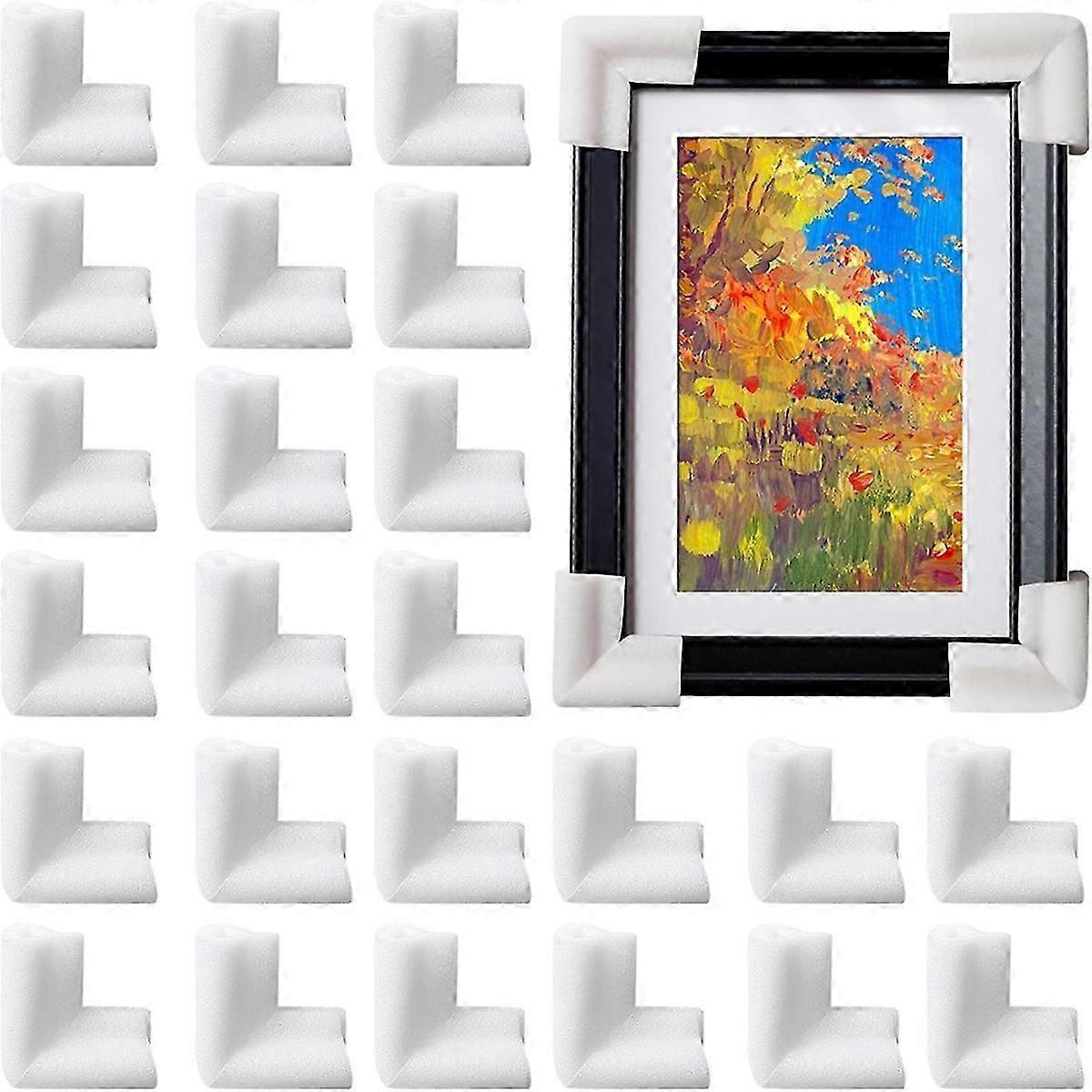 36 Pieces Thick Foam Corner Protectors for TV, Picture and Mirror ...