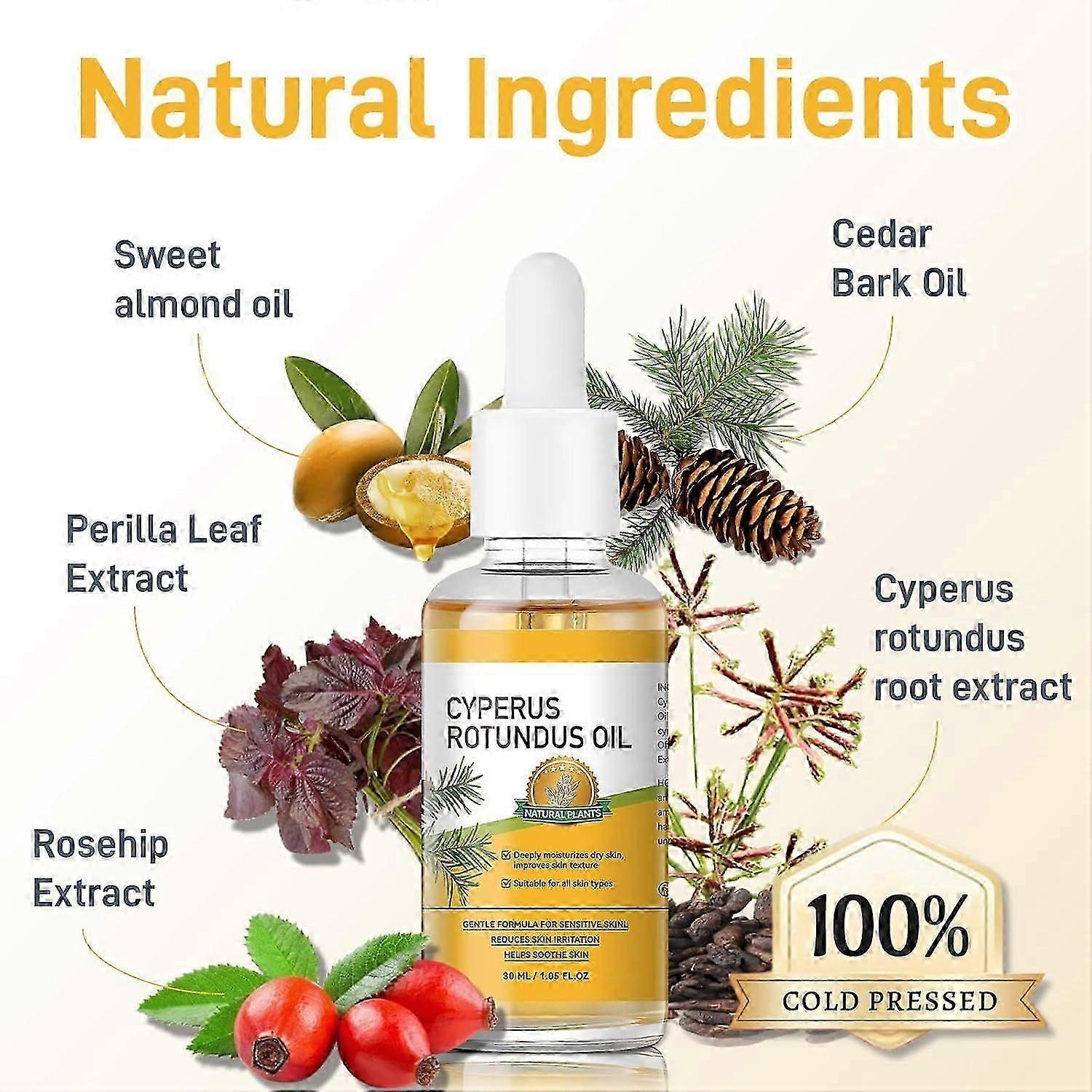 Cyperus Rotundus Oil 2025 New 100% Pure Cyperus Rotundus Oil Organic ...