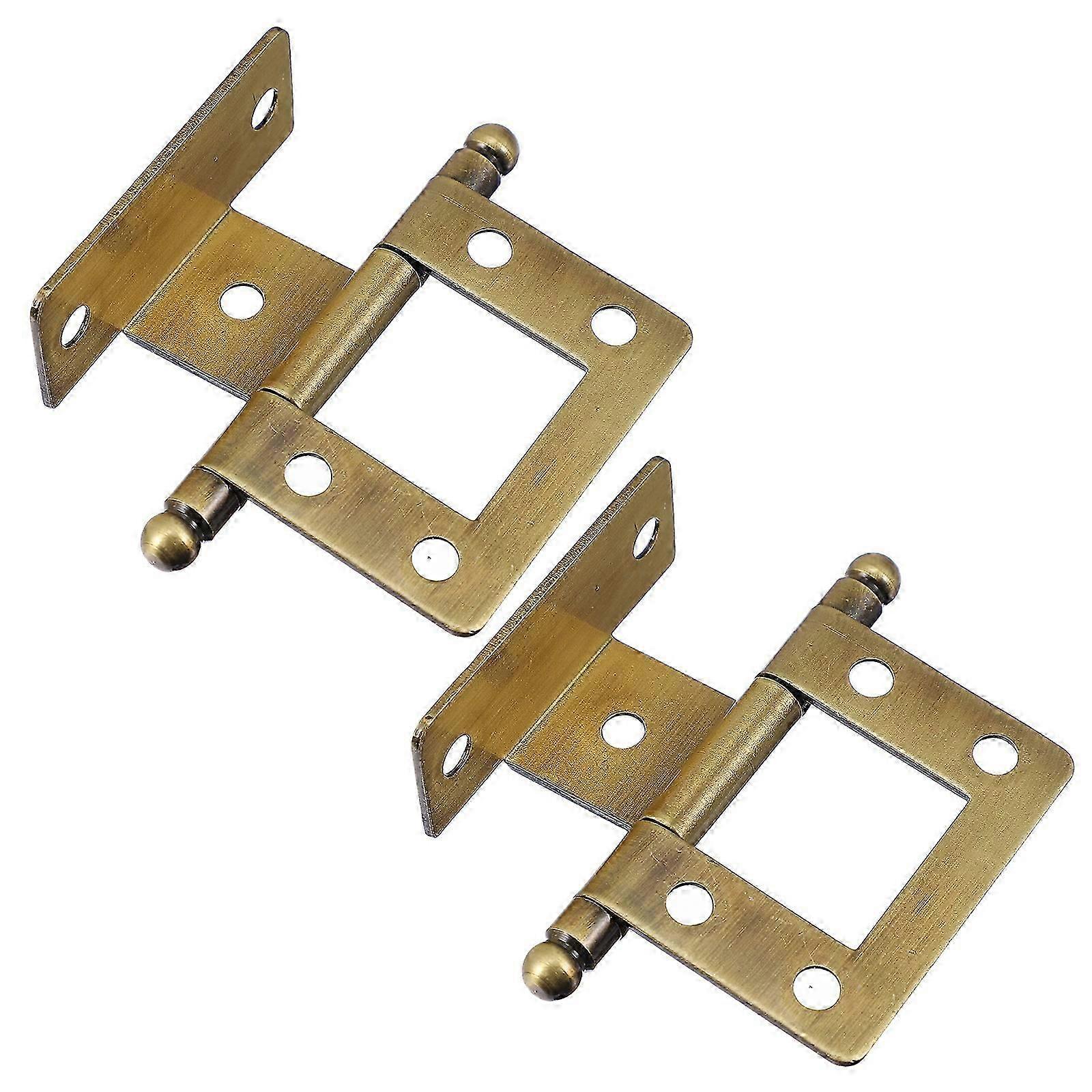 2 Pcs Spring Door Closer Wardrobe Hinges Furniture Hinges Concealed ...