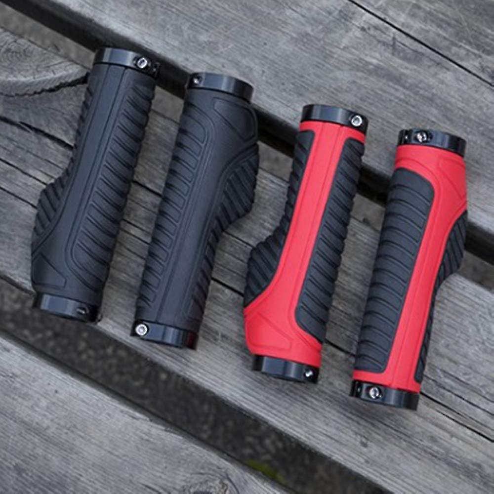 Grips For Bicycle Locking On Both Sides Non-slip Ergonomic Grips For ...