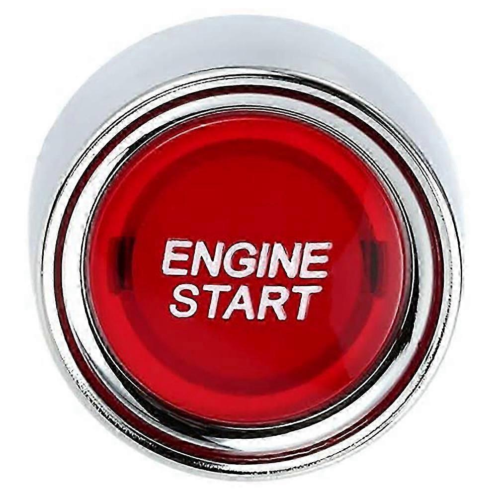Engine Button Car Dc 12v 24v Red Car Start Engine Button Light Switch 5536