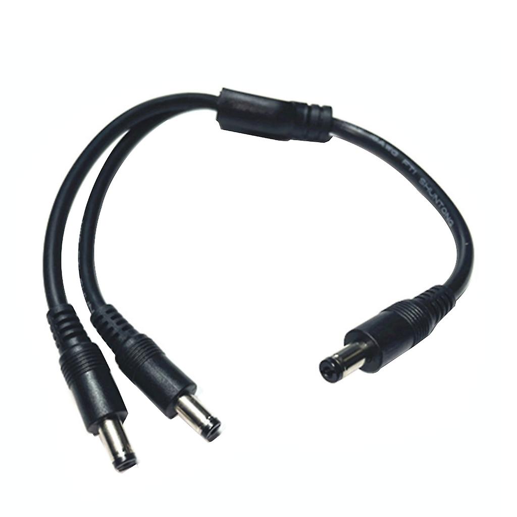 Y Splitter Cable 1 Male to 2 Male 5.5mmx2.1mm Power Extension Adapter ...