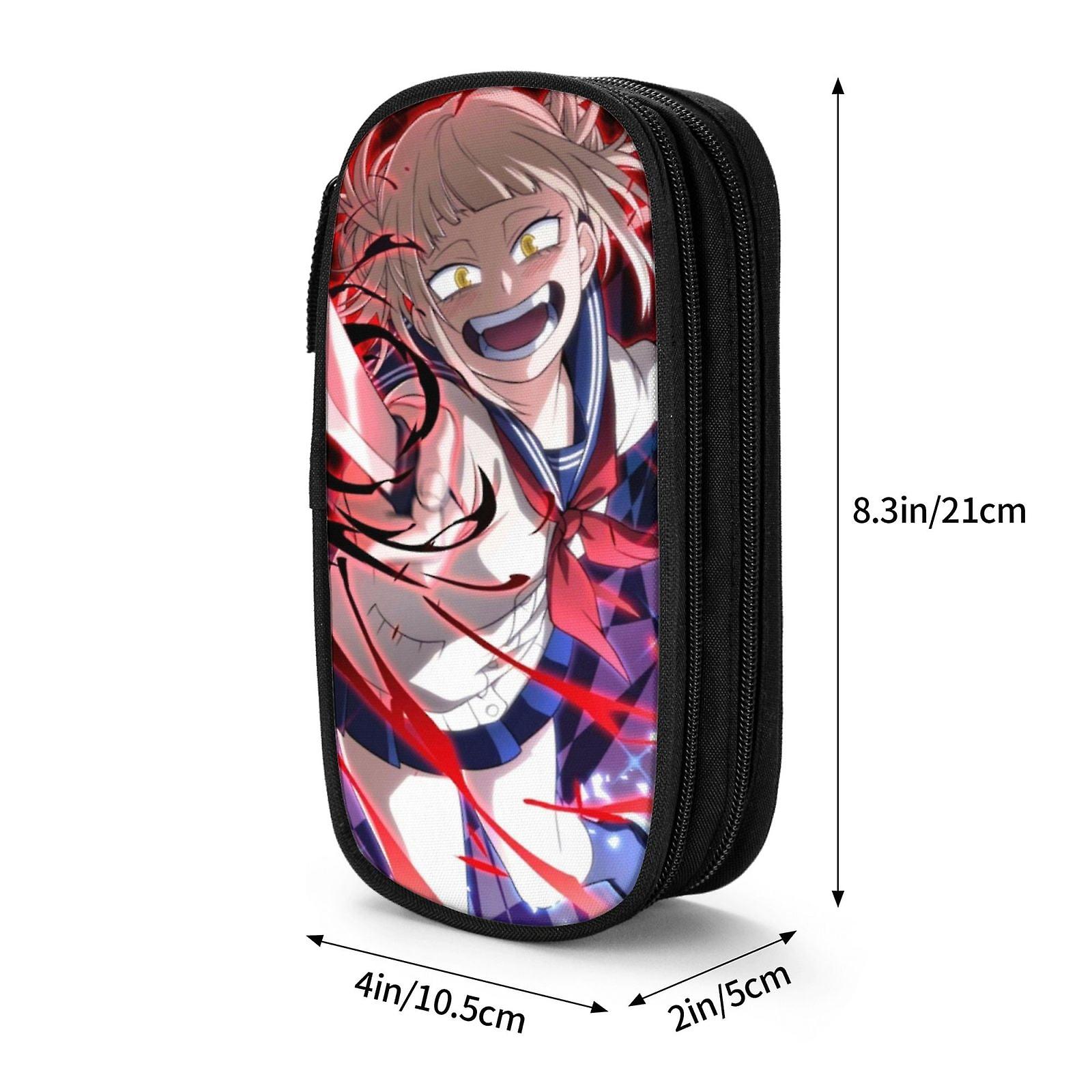 Himiko Toga Pencil Case, Multipurpose Pencase ,Large Capacity Durable ...
