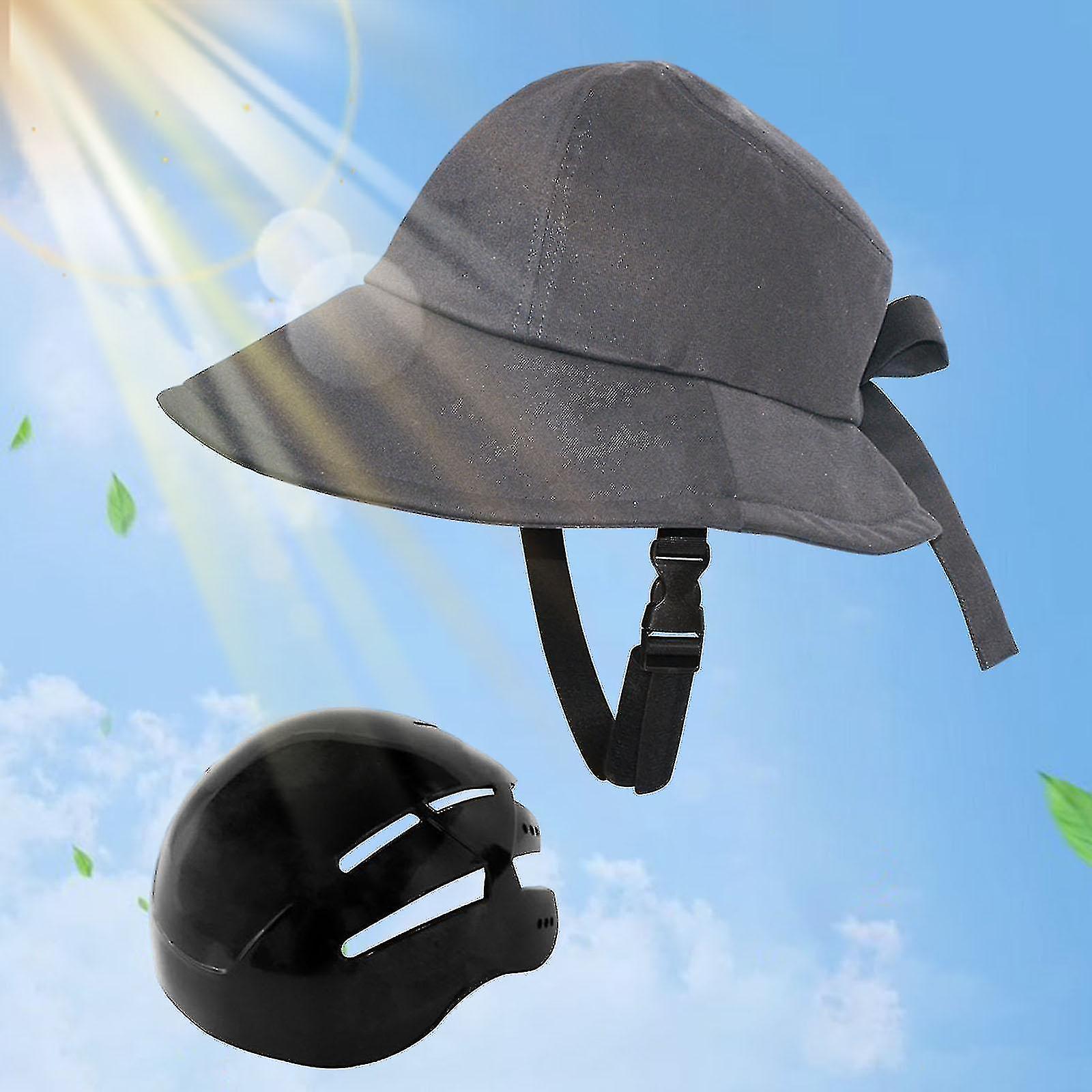 Bicycle Helmet Hat Shaped Helmet Fishing Hat Sun Hat Cyclist Helmet Hat ...