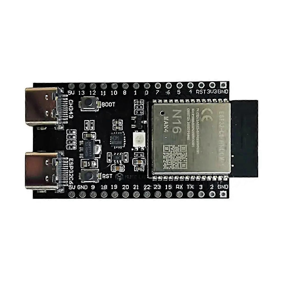 ESP32-C6-DevKit N16R2 ESP32-C6 16MB Flash ESP32 WiFi+Bluetooth Internet of Things ESP ...