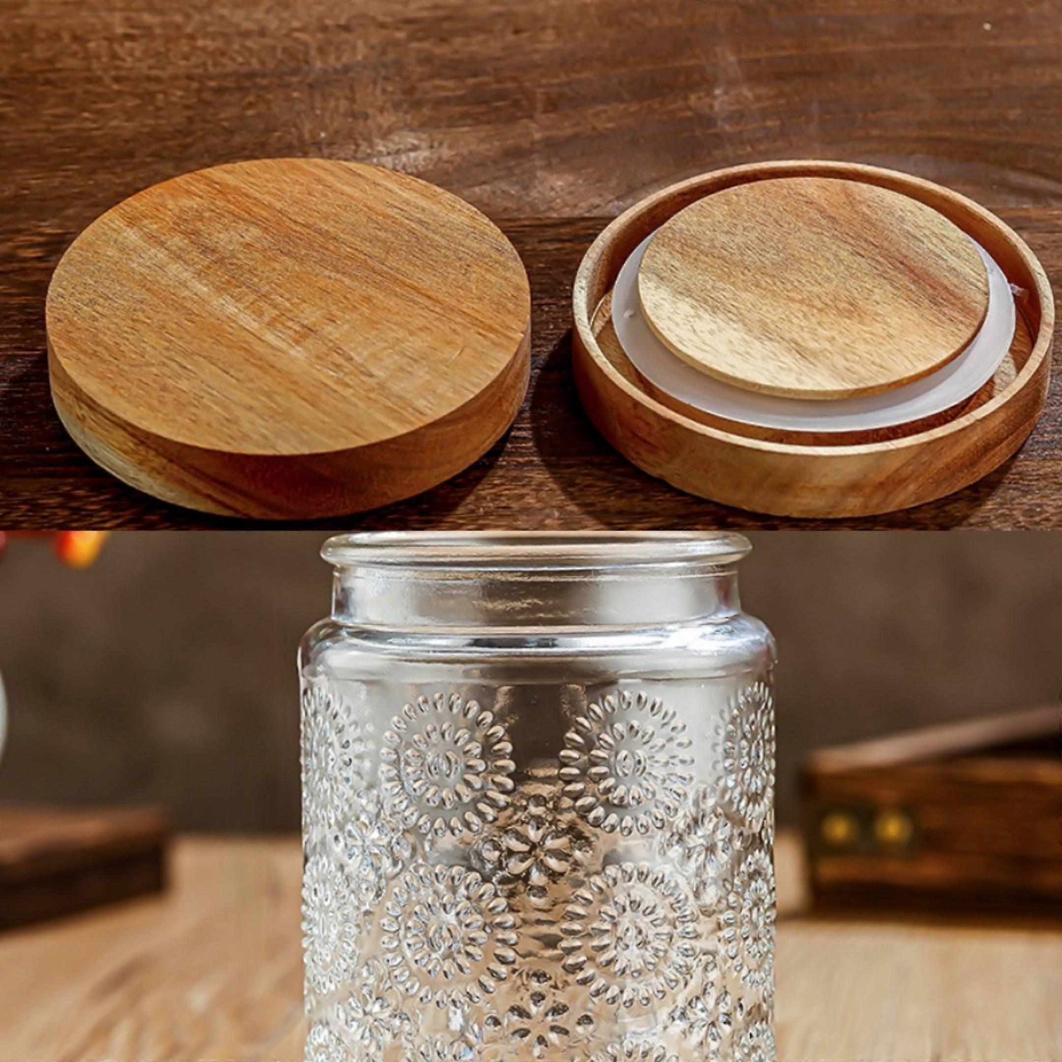 Glass Airtight Jars, Food Grade Tea Jars, Candy Jars With Lids, Healthy ...