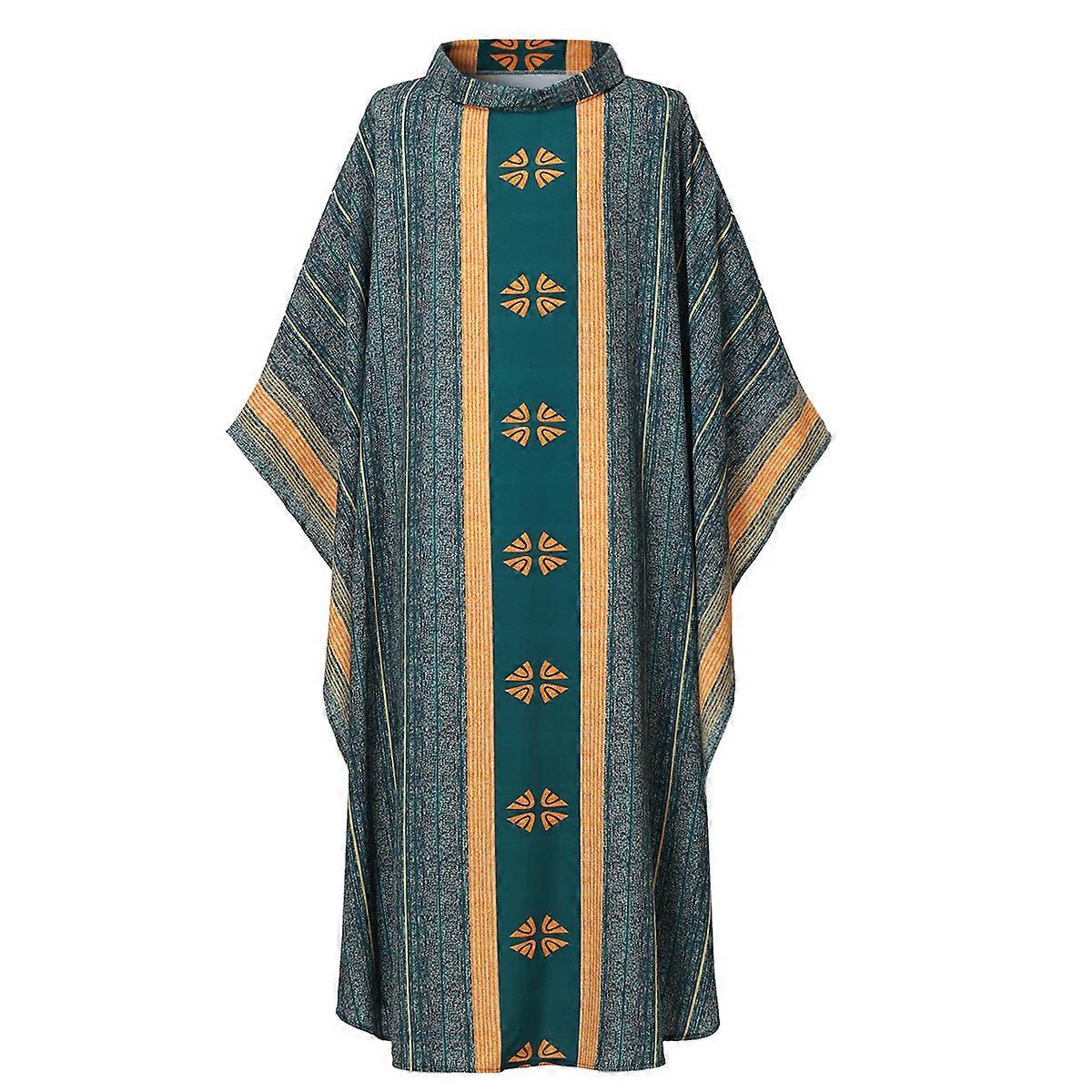 Kirkepræst Celebrant Chasuble Priest Vintage Robe Kjole Cape Cassock ...