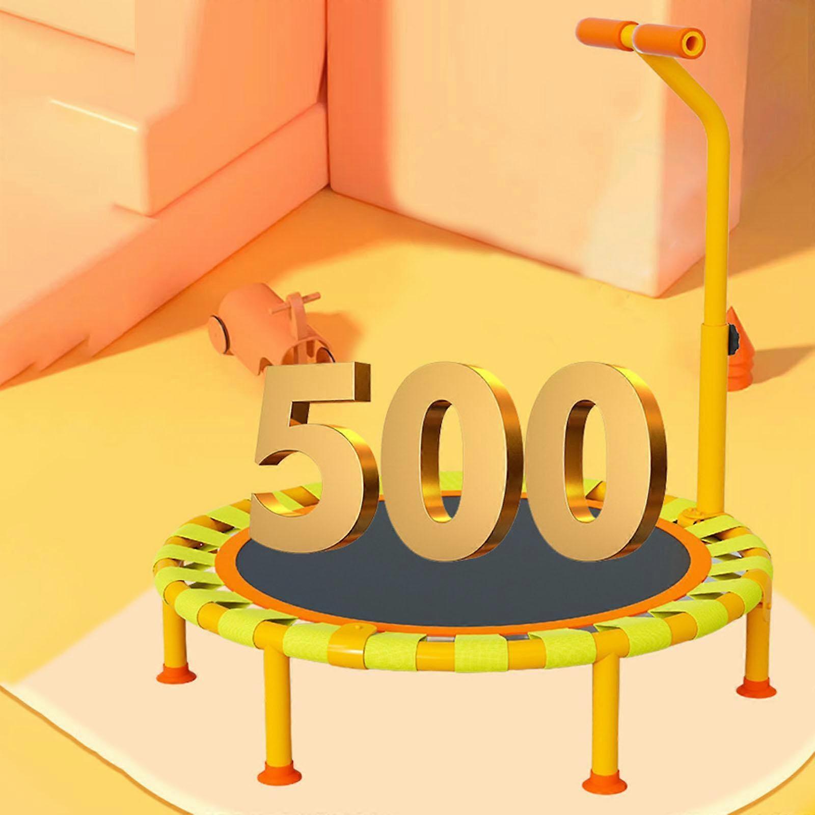 Kids Trampoline Steel Tube Mini Trampoline Toy Quiet Sturdy Compact ...