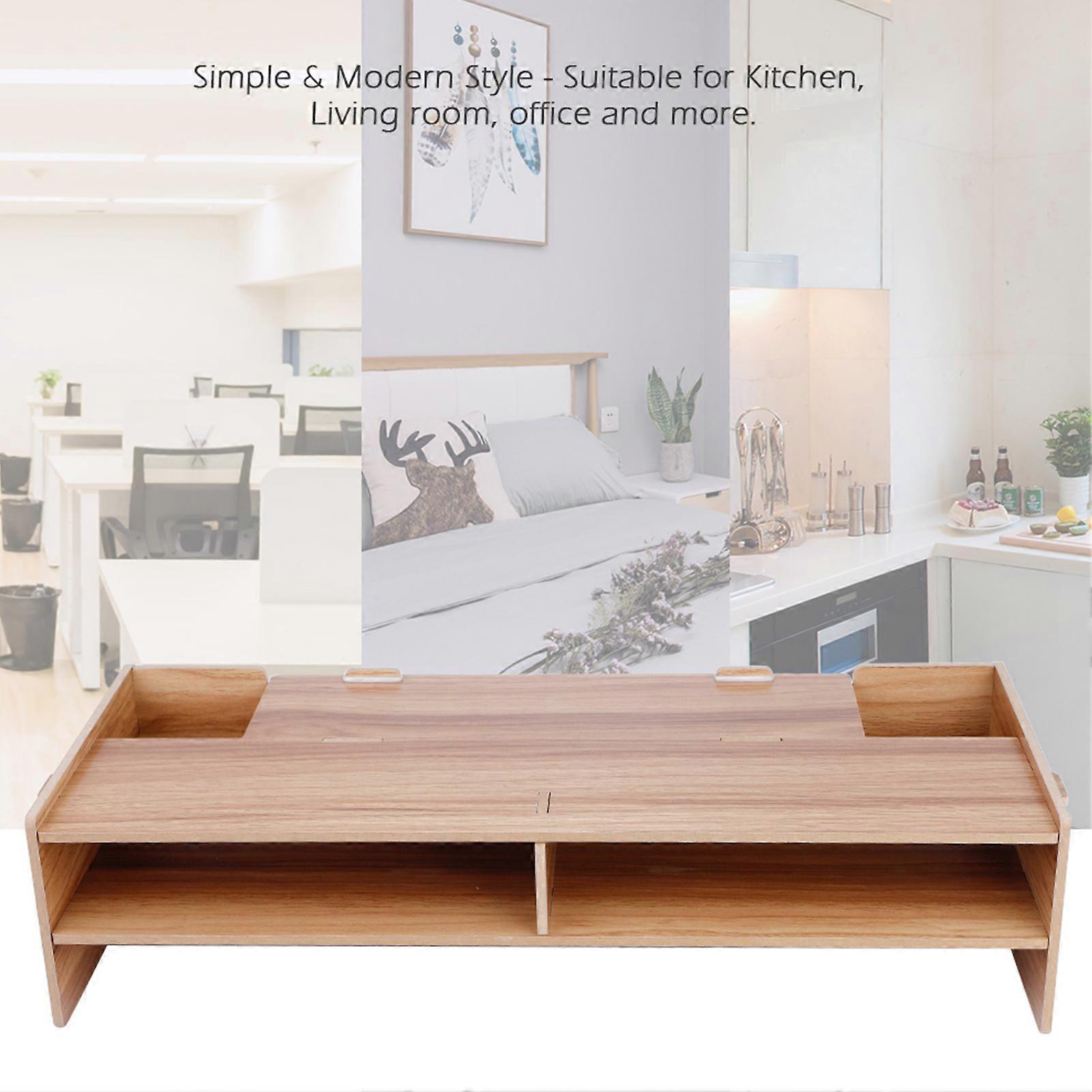 Heighten Shelf Rack Shelf Stand Holder for Display Screen Keyboard Base ...