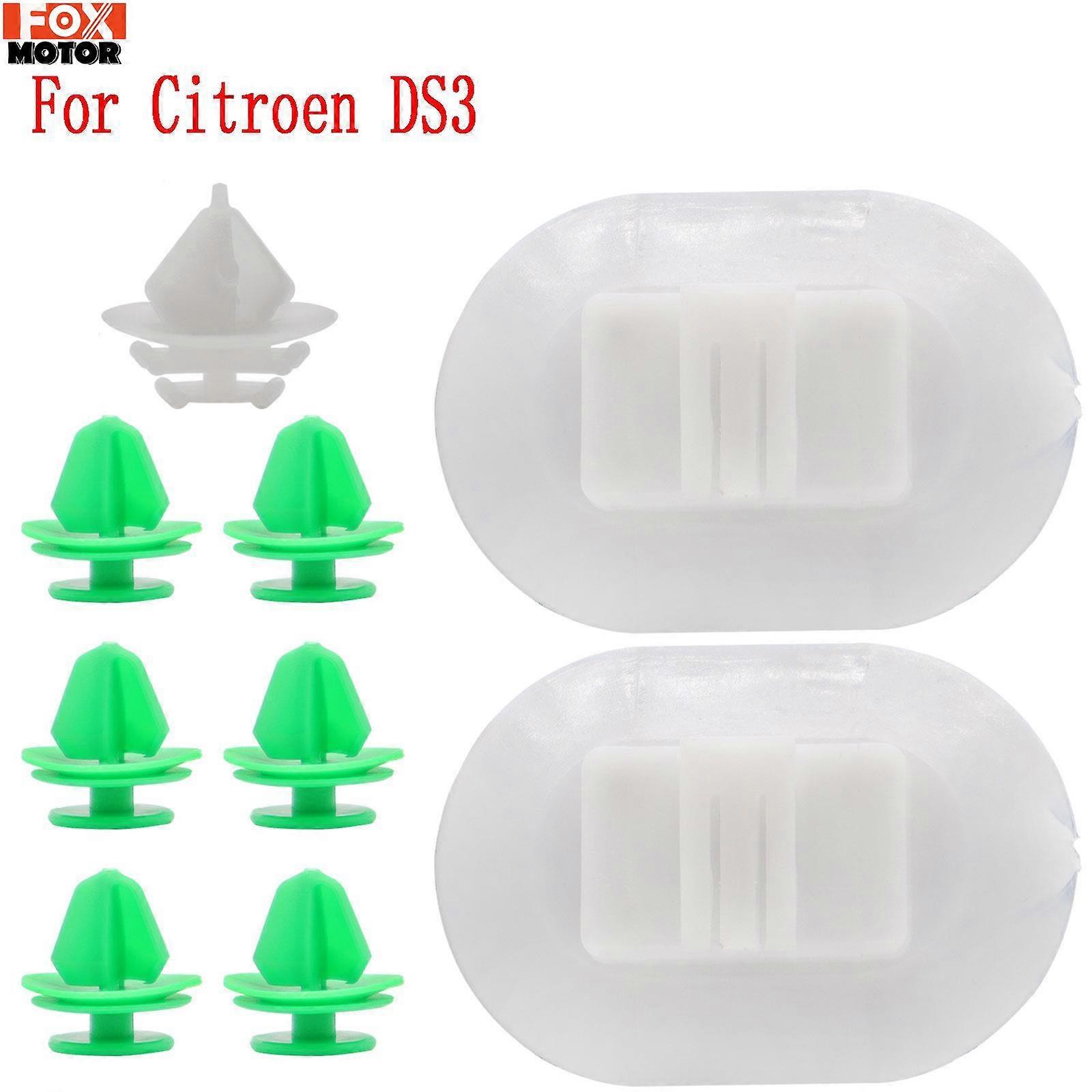 9 PCS For Citroen Ds3 Side Skirt Fixing Clips Trim Panel Retainers ...