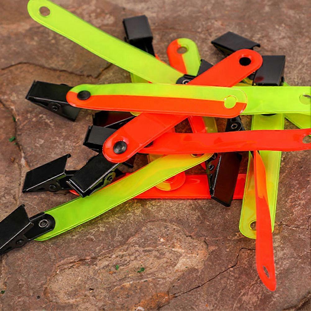 Clip on Reflective Trails Marker 12pcs Bright Color Hanging Trails ...