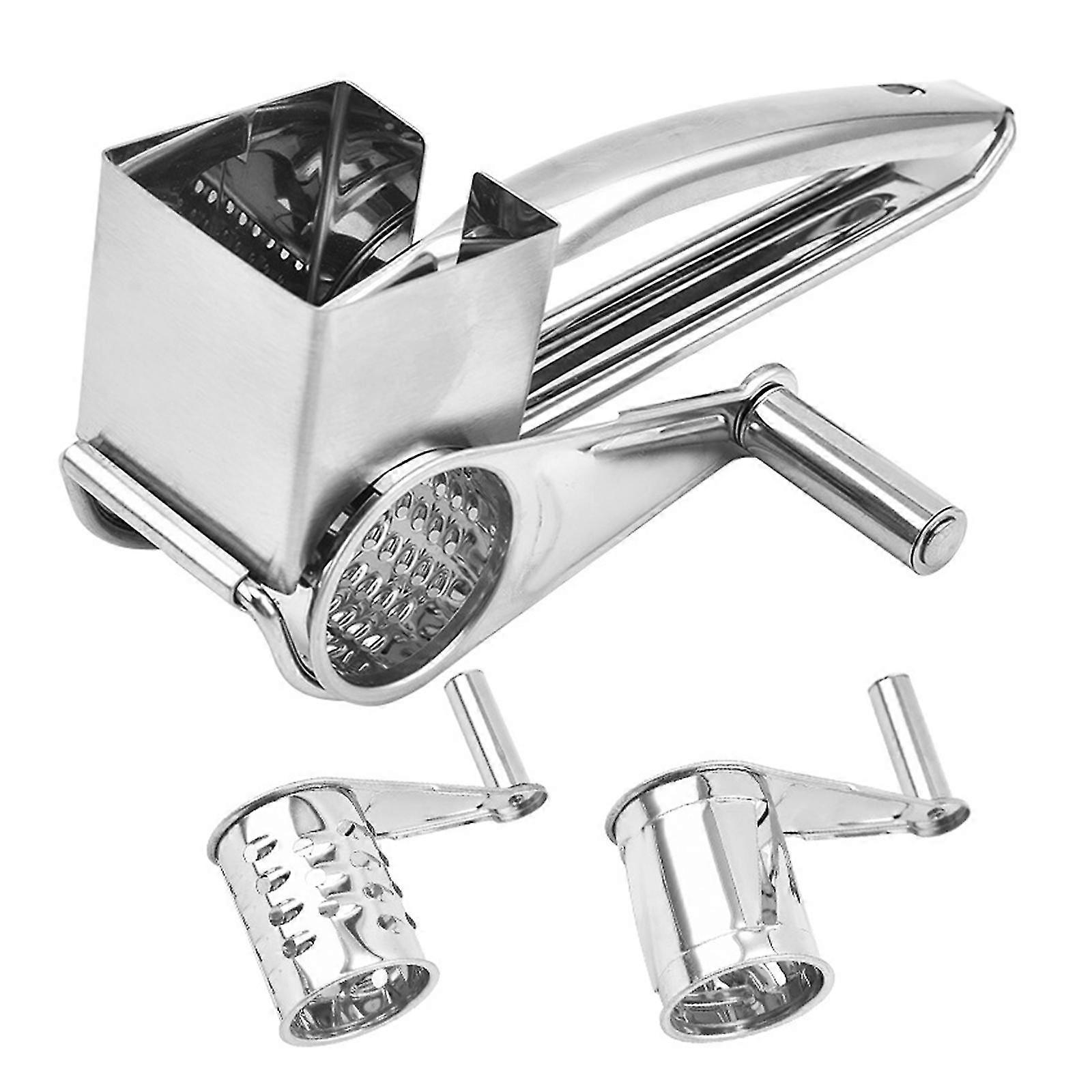 Professional Rotary Cheese Grater Stainless Steel Heavy-Duty Cheese ...