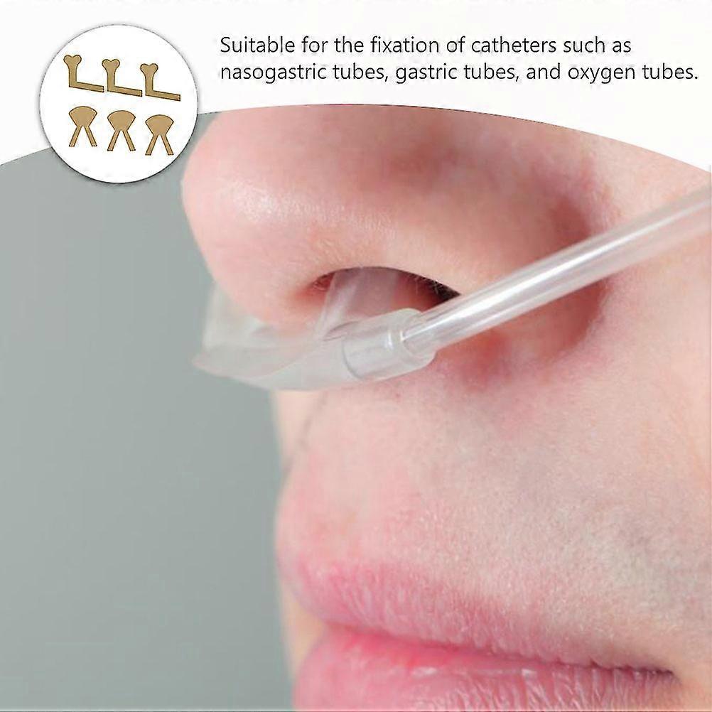 12 Pcs Face Stickers Nasal Tube Stickers Feeding Tube Fastener Feeding ...