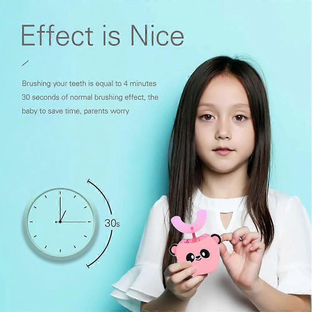 2-12 Years Old Smart 360 U Type Kids Sonic Electric Toothbrush ...