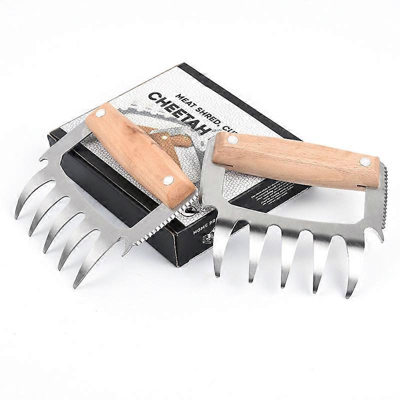 2 packs of bear meat claws for chopped-barbecue grill claws stainless ...