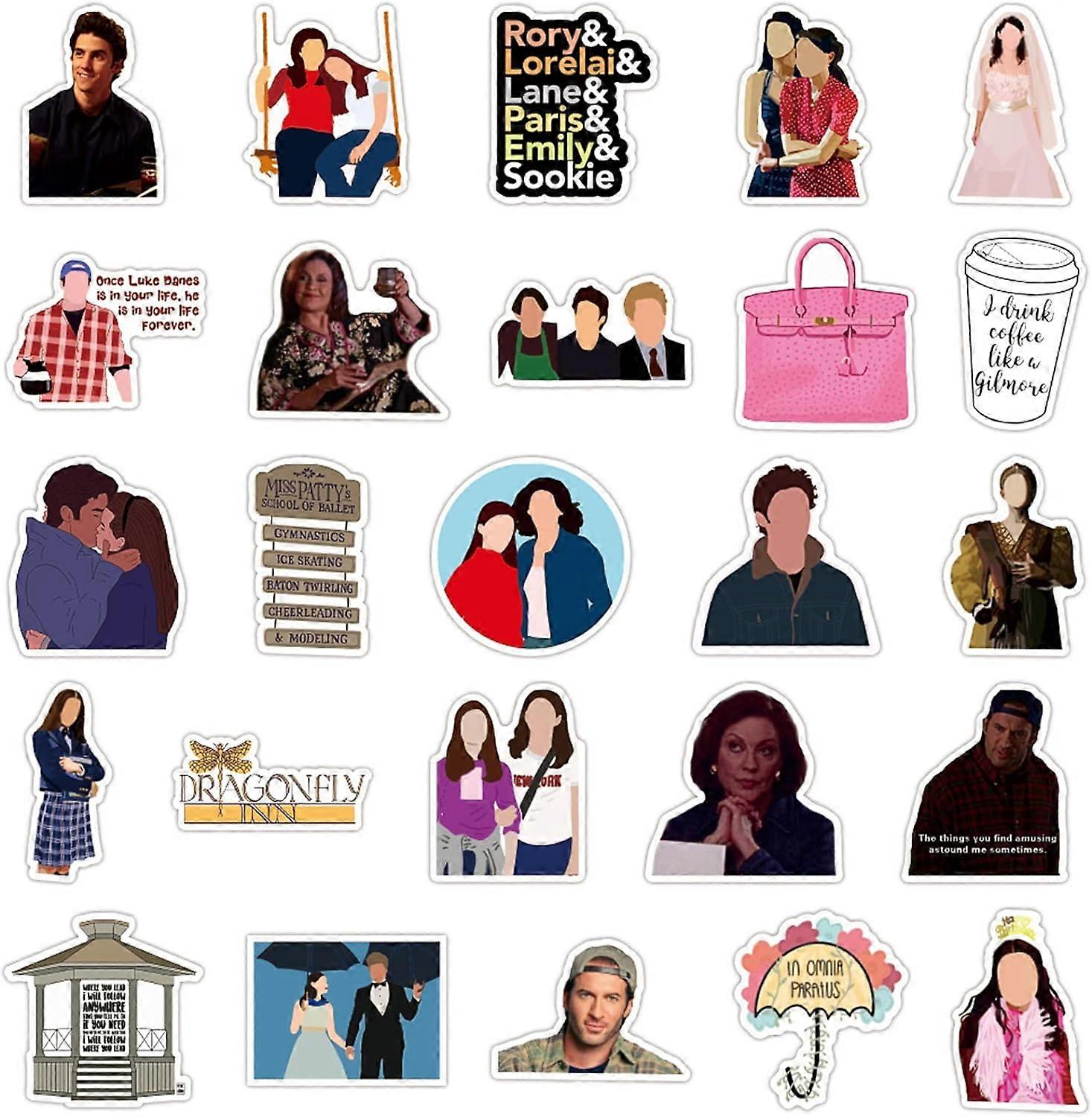 Stickers 50 Pack Decals Funny Merchandise Poster Sticker for Laptops ...